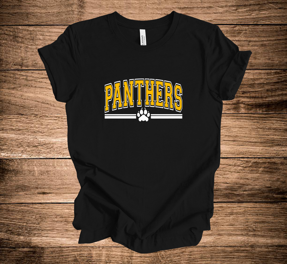 KP Panthers Panthers Outline Line Line Paw (+ options) – KMK Apparel ...