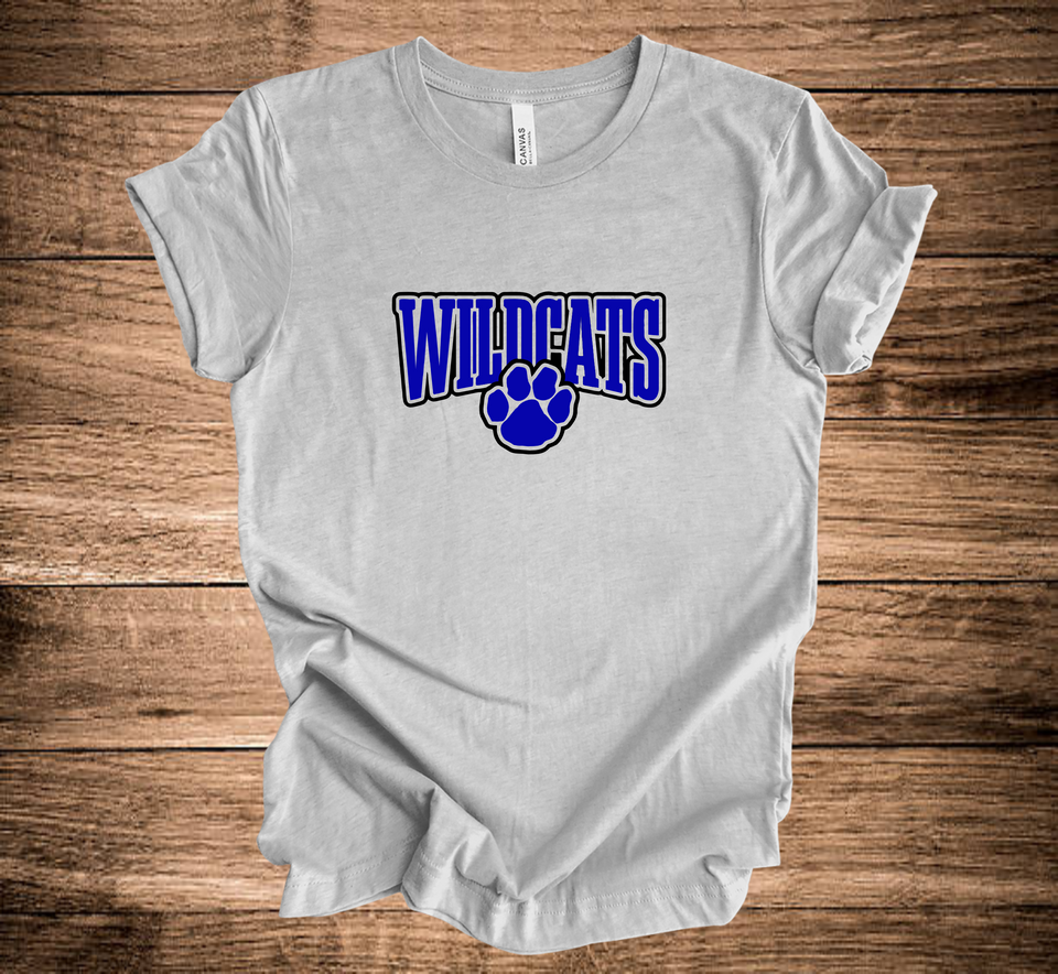 WC Wildcats Block Paw (+ options) – KMK Apparel & Design LLC